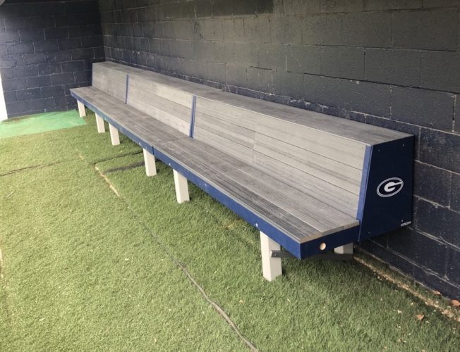 Dugout Benches Elite Dugout Bench Beacon Athletics