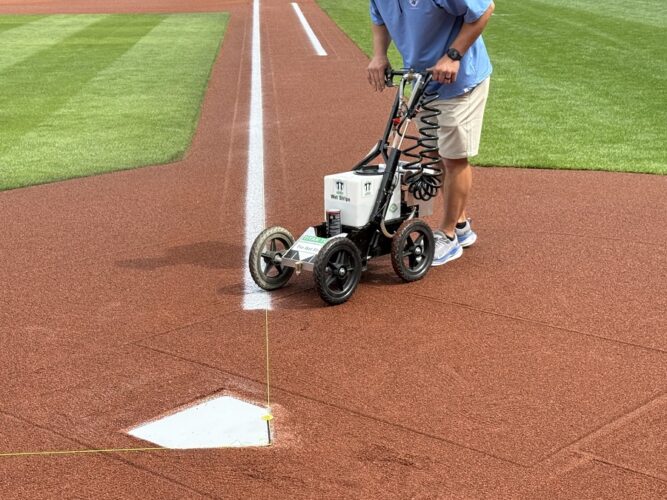 Kombi Battery Operated Field Striper | Athletic Field Marking